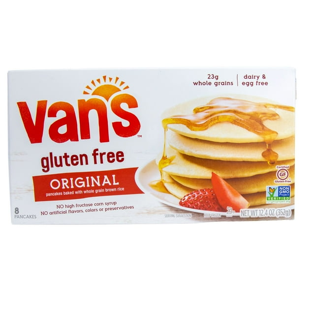 Van's™ Gluten-Free Original Pancakes 8 count Box - Walmart.com
