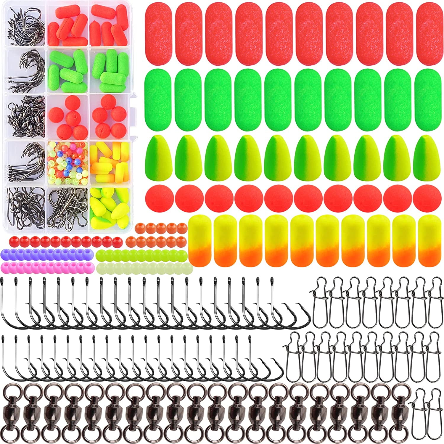 VanRolldex Pompano Rig Making Kit 210 Piece DIY Surf Fishing Terminal ...