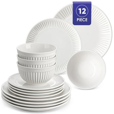 Free Shipping! Better Homes & Gardens Stoneware Cream Murphy 12 Piece ...