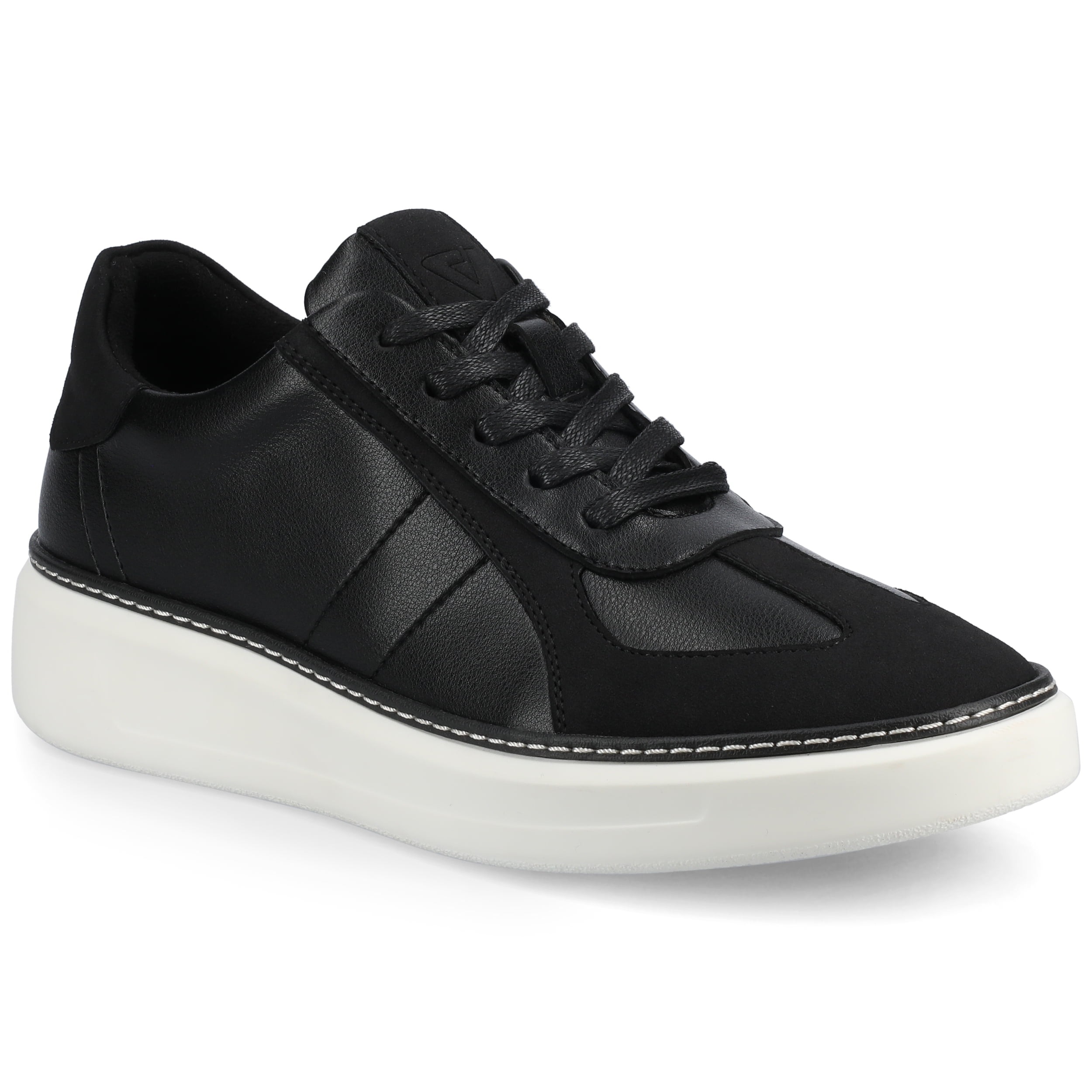 Vance Berlin Comfort Lace-up Low Top Flexible Court Sneaker - Walmart.com