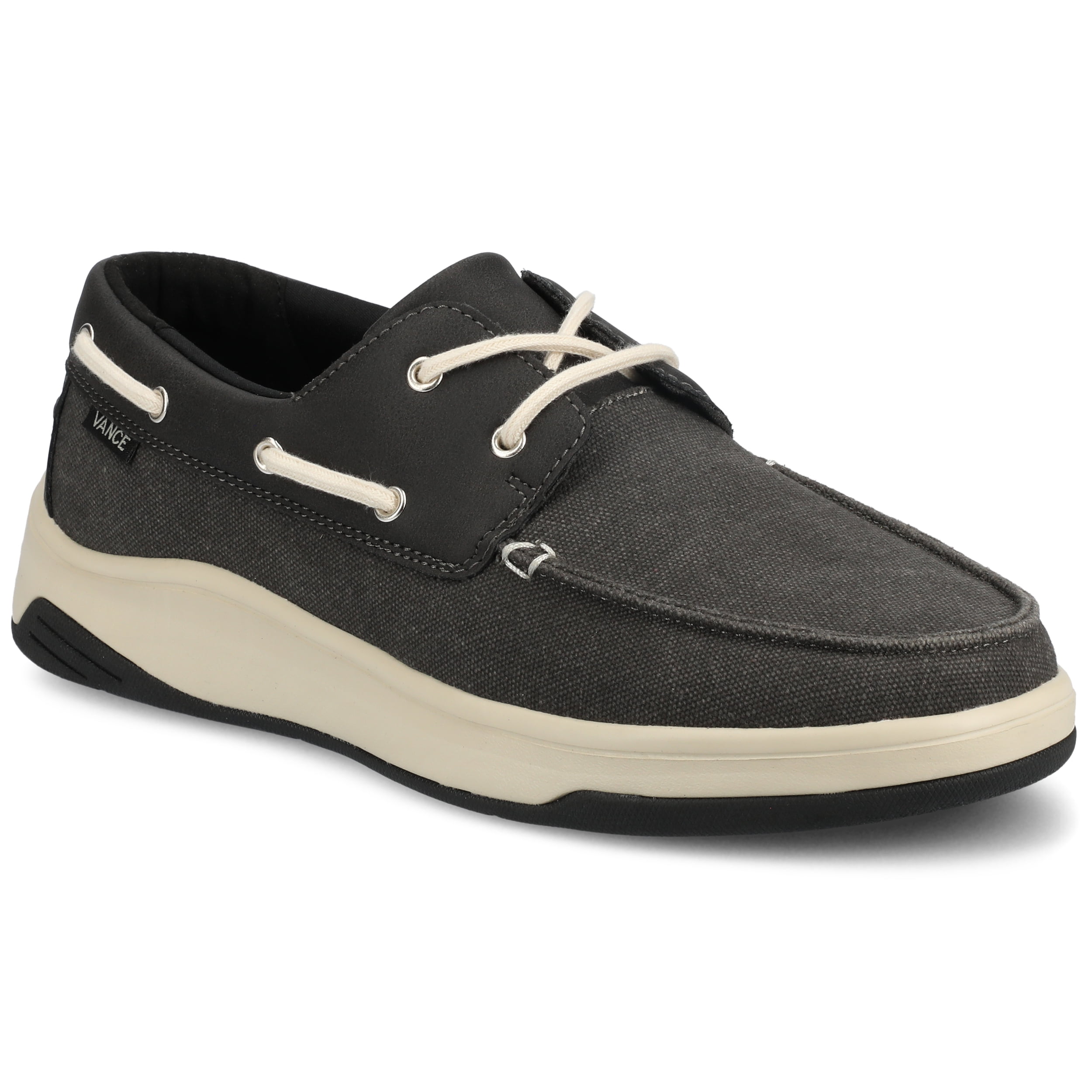 Vance Catamaran Comfort Lace-up Low Top Flexible Boat Shoe Sneaker ...