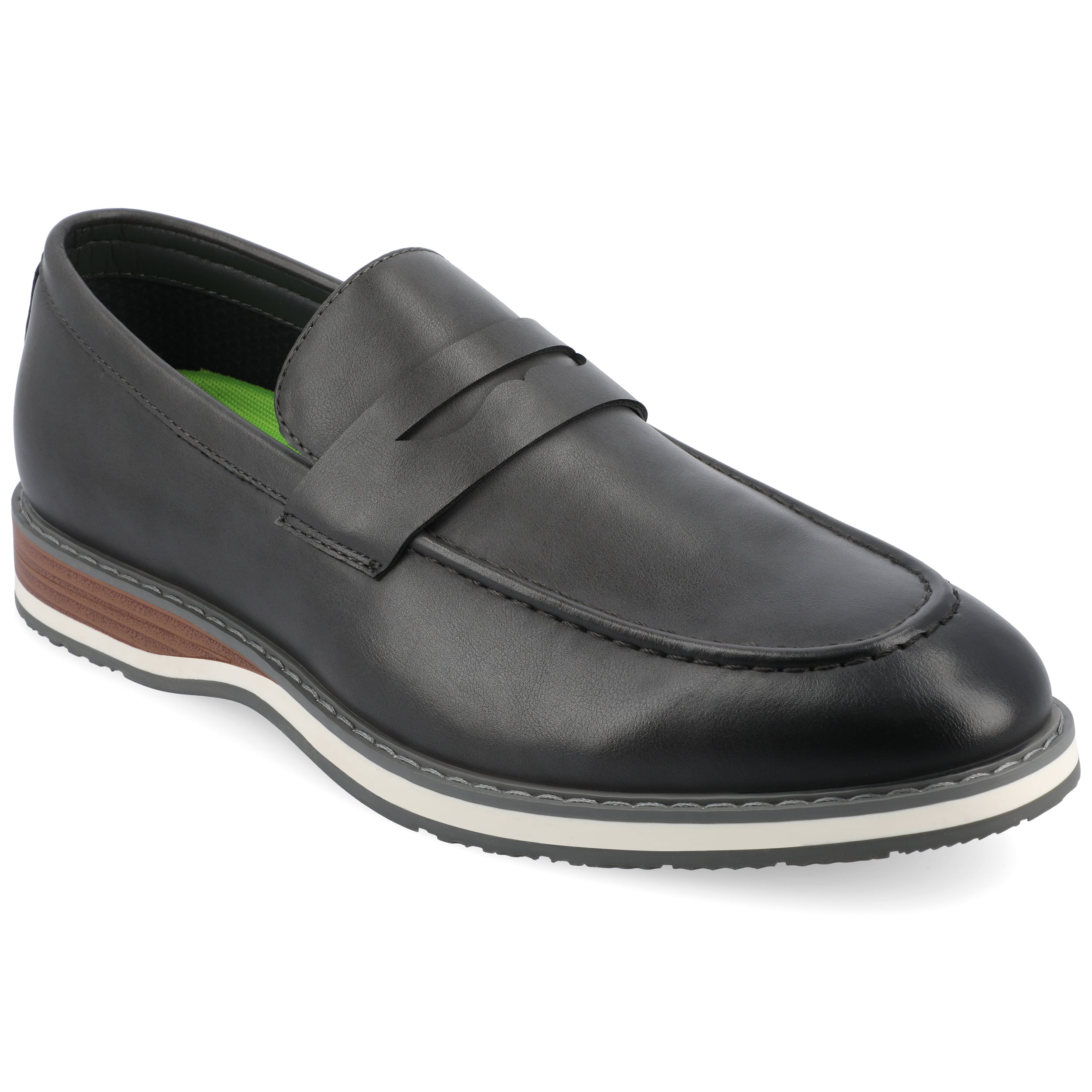 Vance Mens Kahlil Tru Comfort Foam Slip-on Penny Loafer - Walmart.com