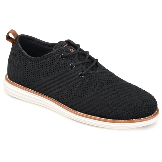 Vance Co. Mens Novak Tru Comfort Foam Knit Lace-up Round Toe Dress Shoe ...