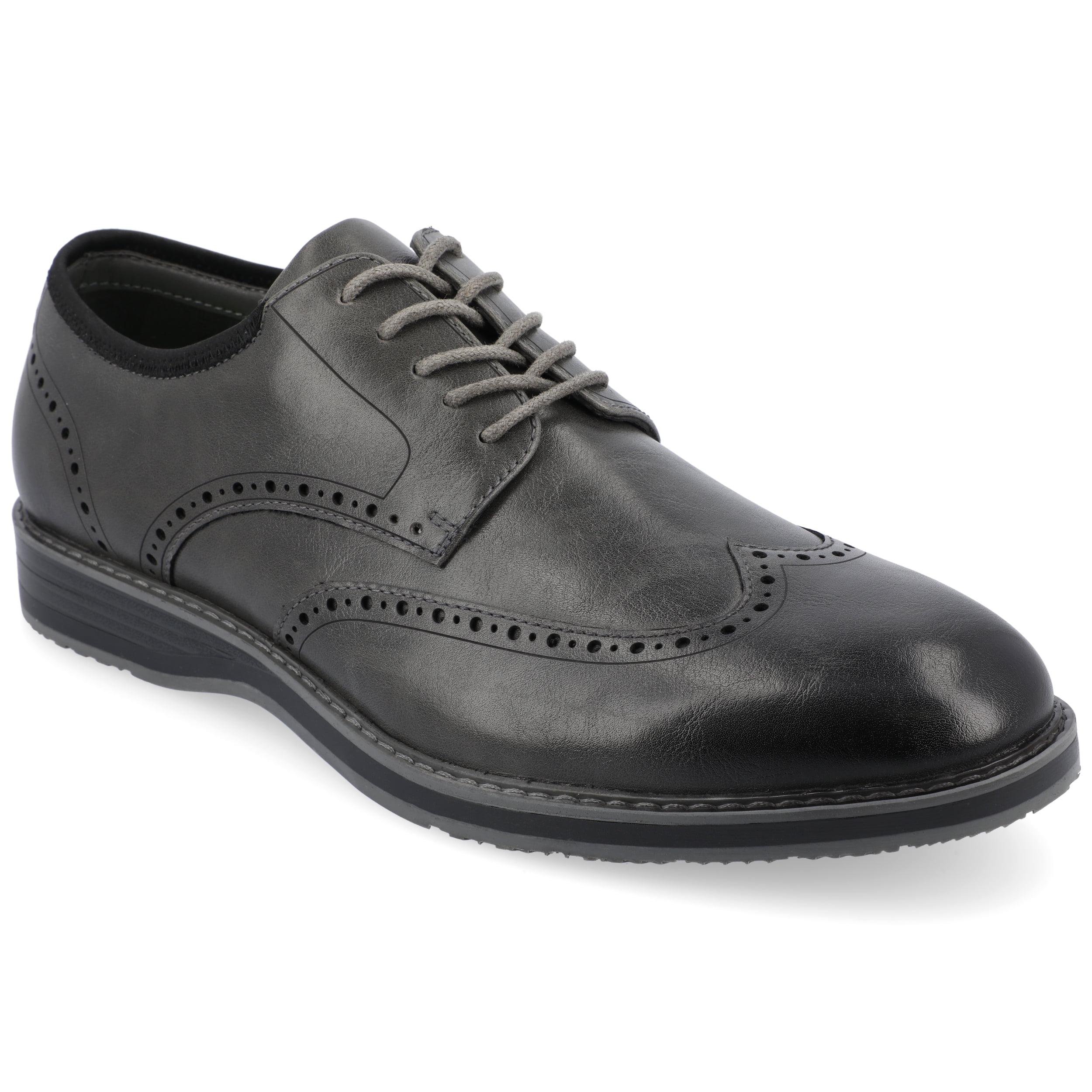 Vance. Co Ozzy Wingtip Tru Comfort Foam Hybrid Dress Shoe - Walmart.com