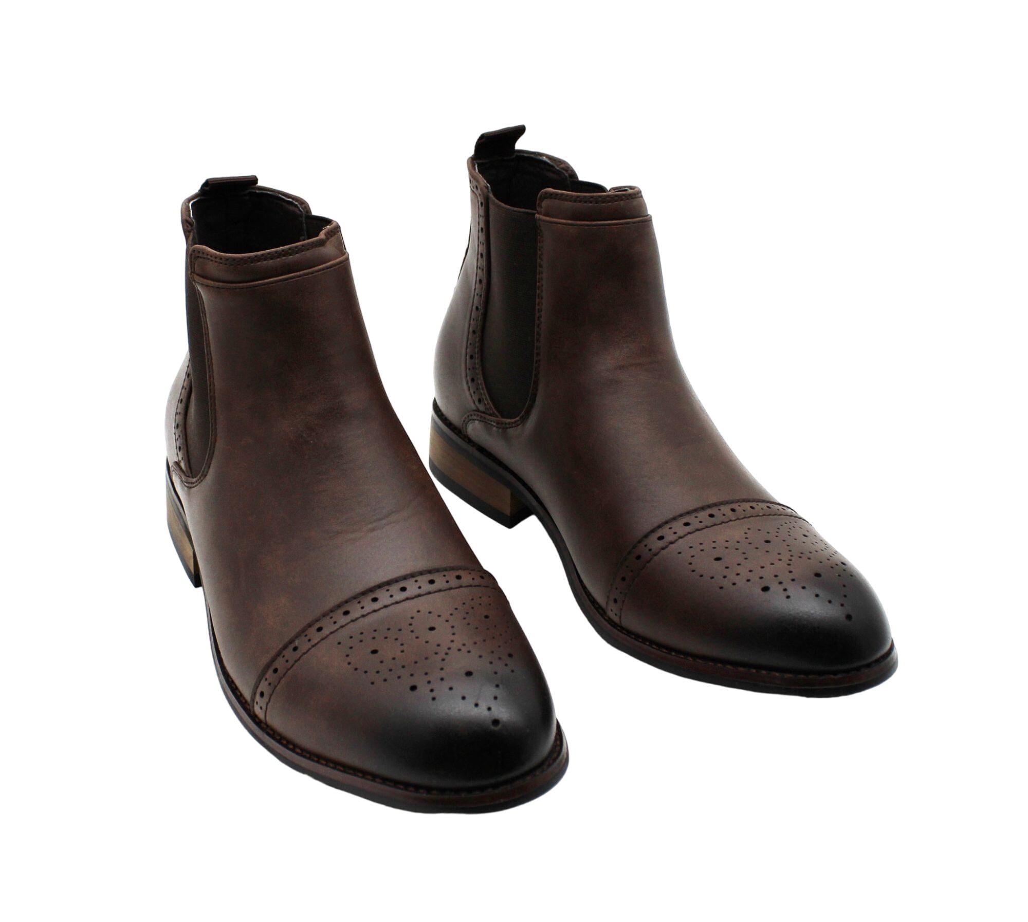 Vance Co. Shoes Vance Co. Garrett Wide Width Cap Toe Chelsea Boot ...