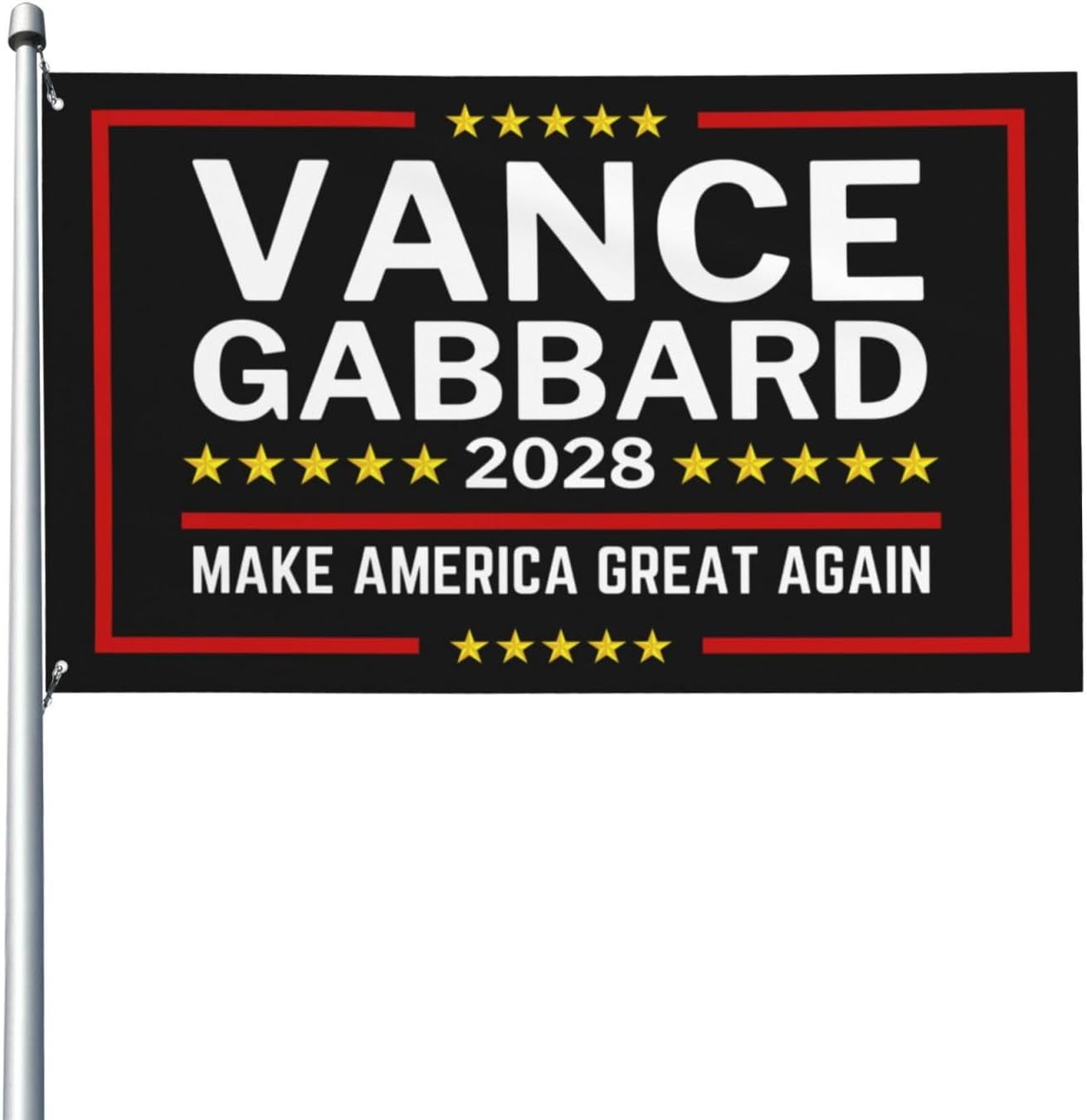 Vance-Gabbard 2028 Flag 3x5 Vance-Tulsi Gabbard 2028 Yard Flag Vance ...