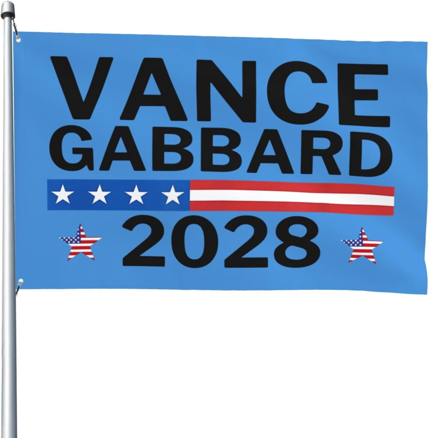 Vance-Gabbard 2028 Flag 4x6 Vance-Tulsi Gabbard 2028 Yard Flag Vance ...