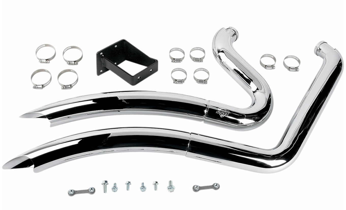 Vance & Hines Big Radius Chrome 2-into-2 Exhaust Big Dog Mastiff/K9 (26037) - Walmart.com