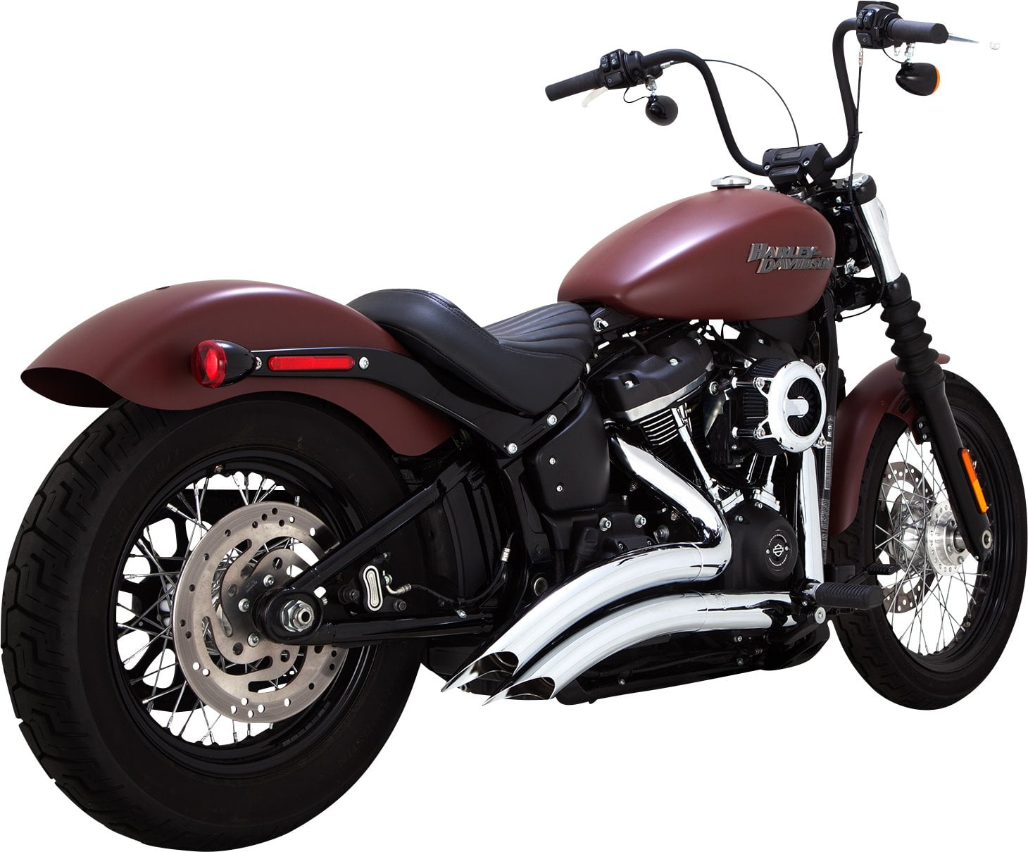 Vance & Hines Big Radius Chrome 2-into-2 PCX Exhaust System (26377) - Walmart.com
