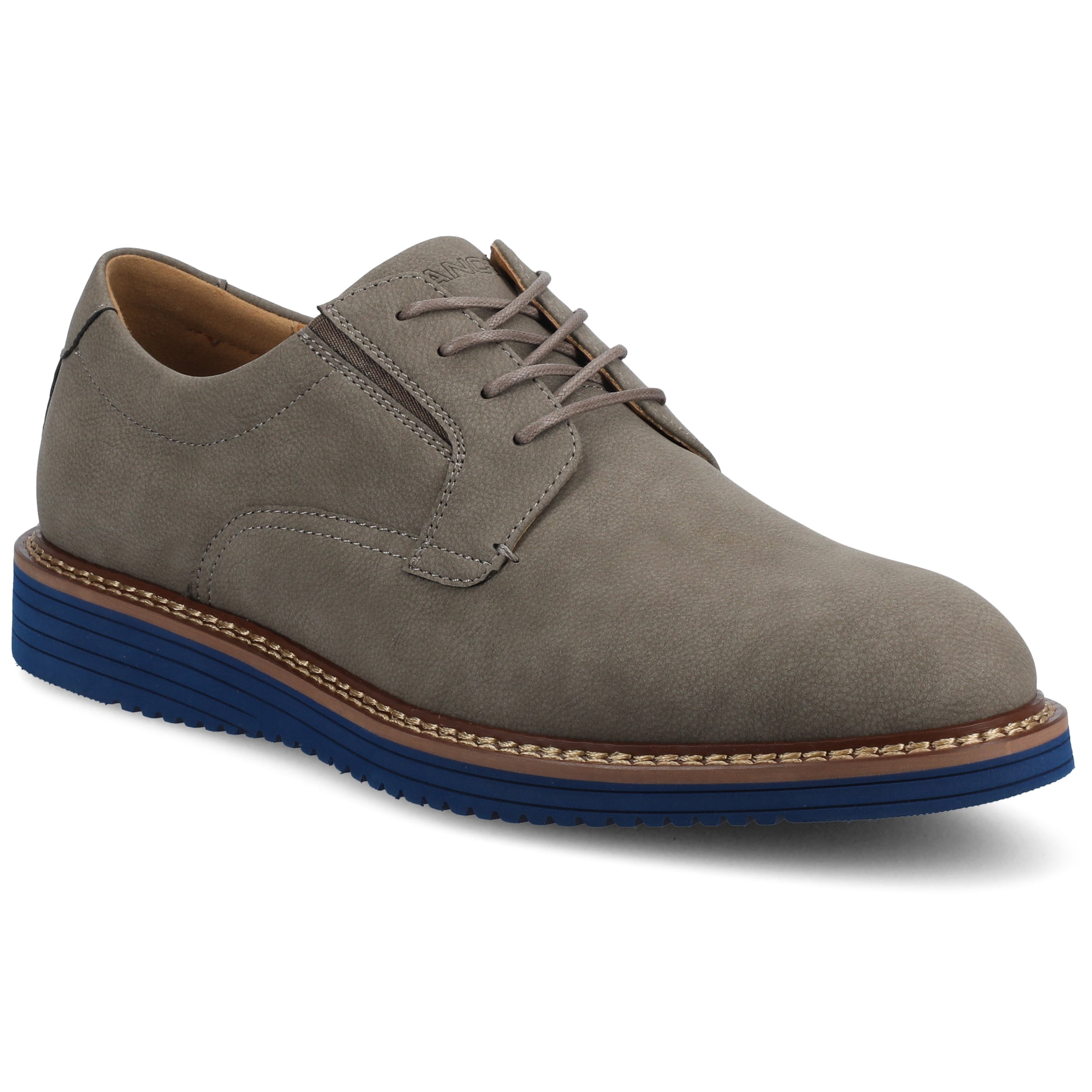 Vance Mens Killian Comfort Plain Toe Casual Flexible Hybrid Dress Shoe ...