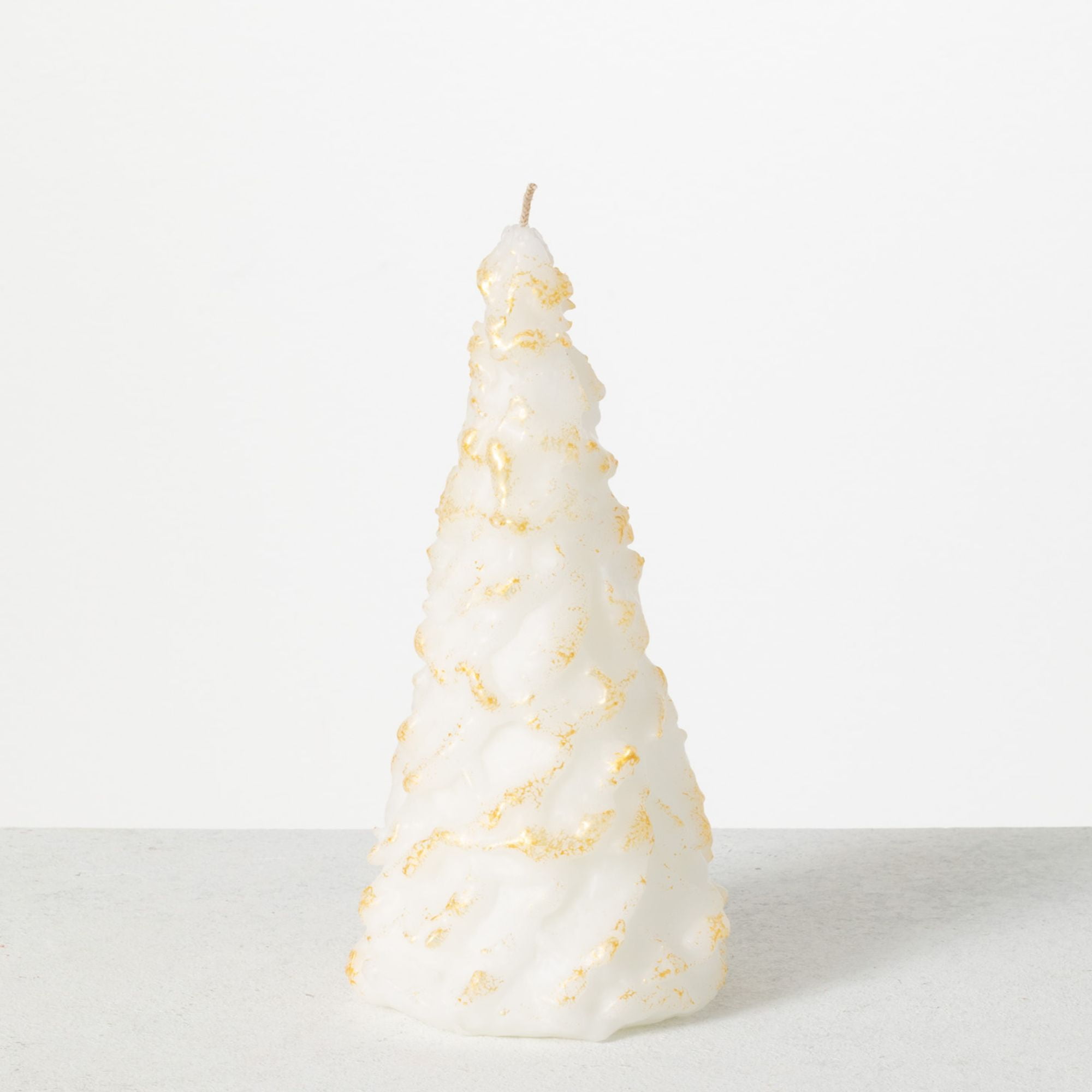 Vance Kitira 12.5" Rhapsody Tree Candle, White ,Scentless, Clean ...