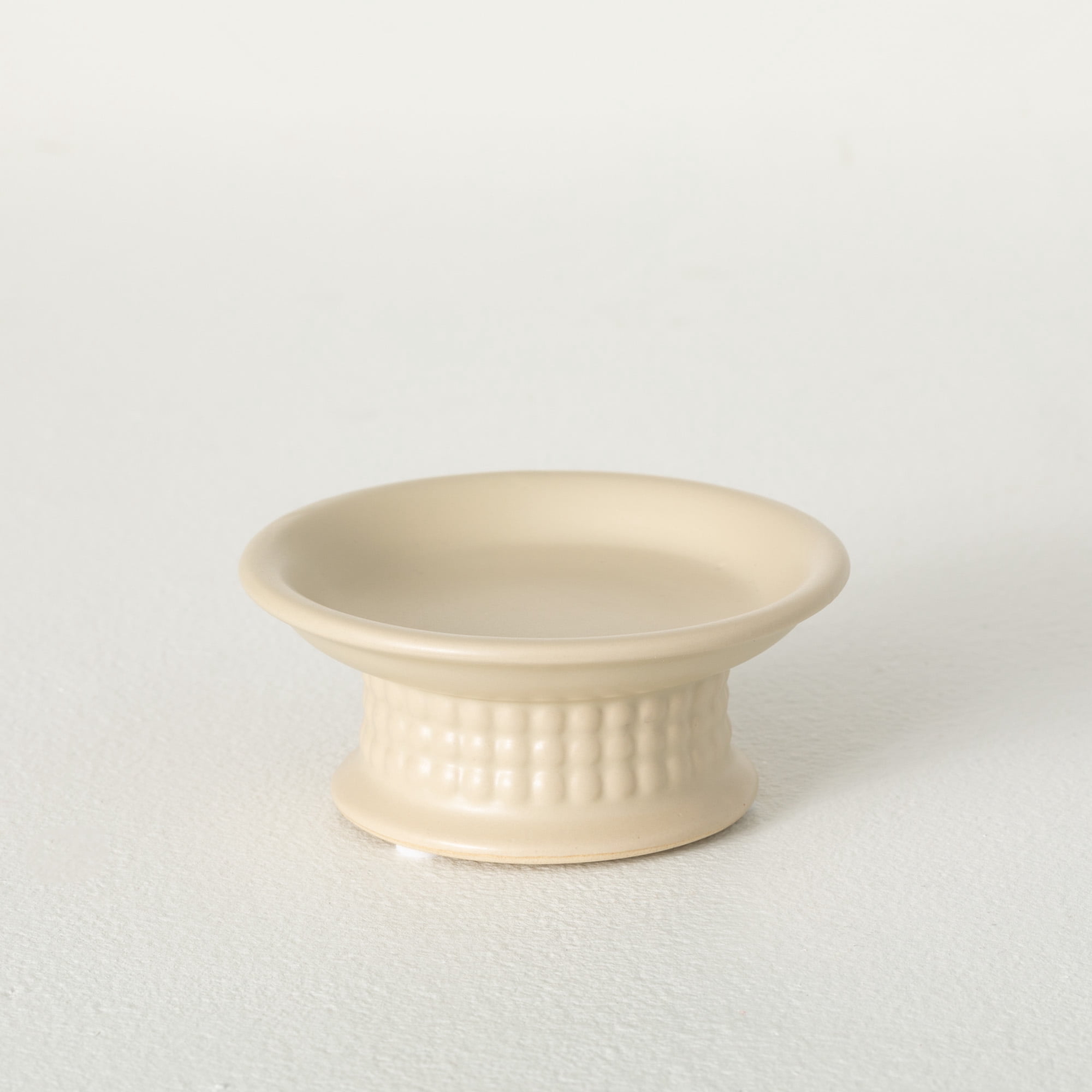 Vance Kitira 4.5" Pedestal Tray, White - Walmart.com