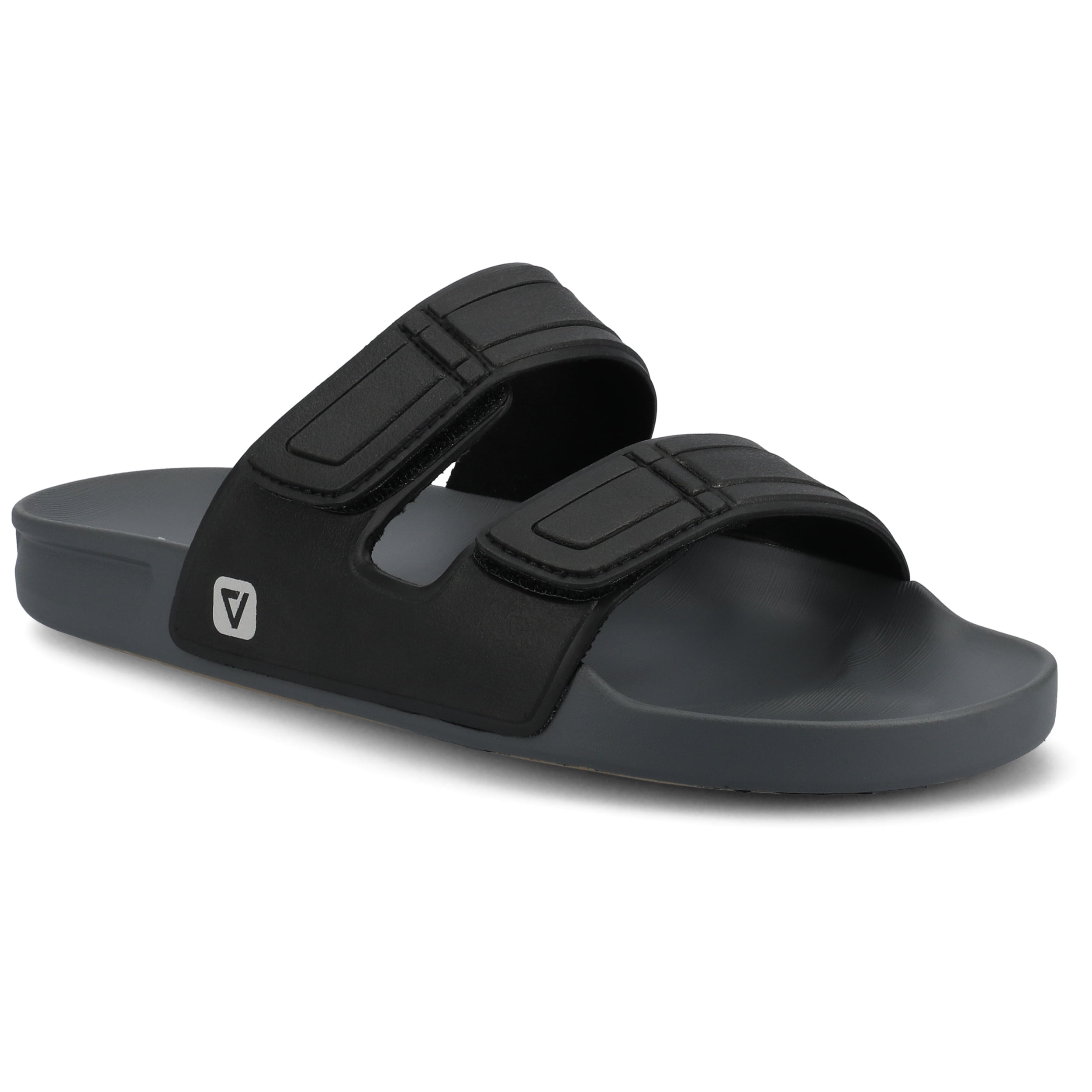 Vance Mario Comfort Adjustable Strap Slide-in Sandal - Walmart.com