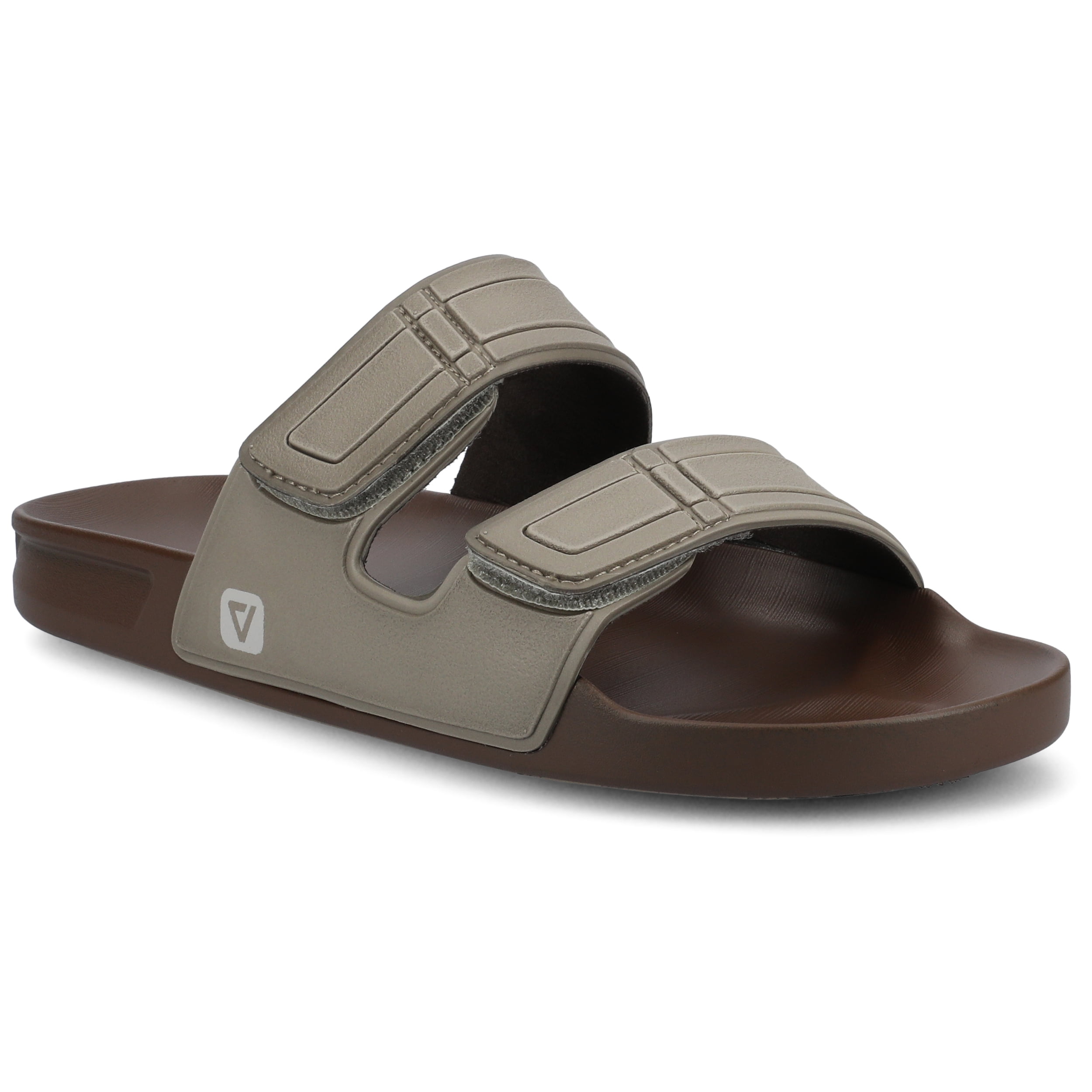 Vance Mario Comfort Adjustable Strap Slide-in Sandal - Walmart.com