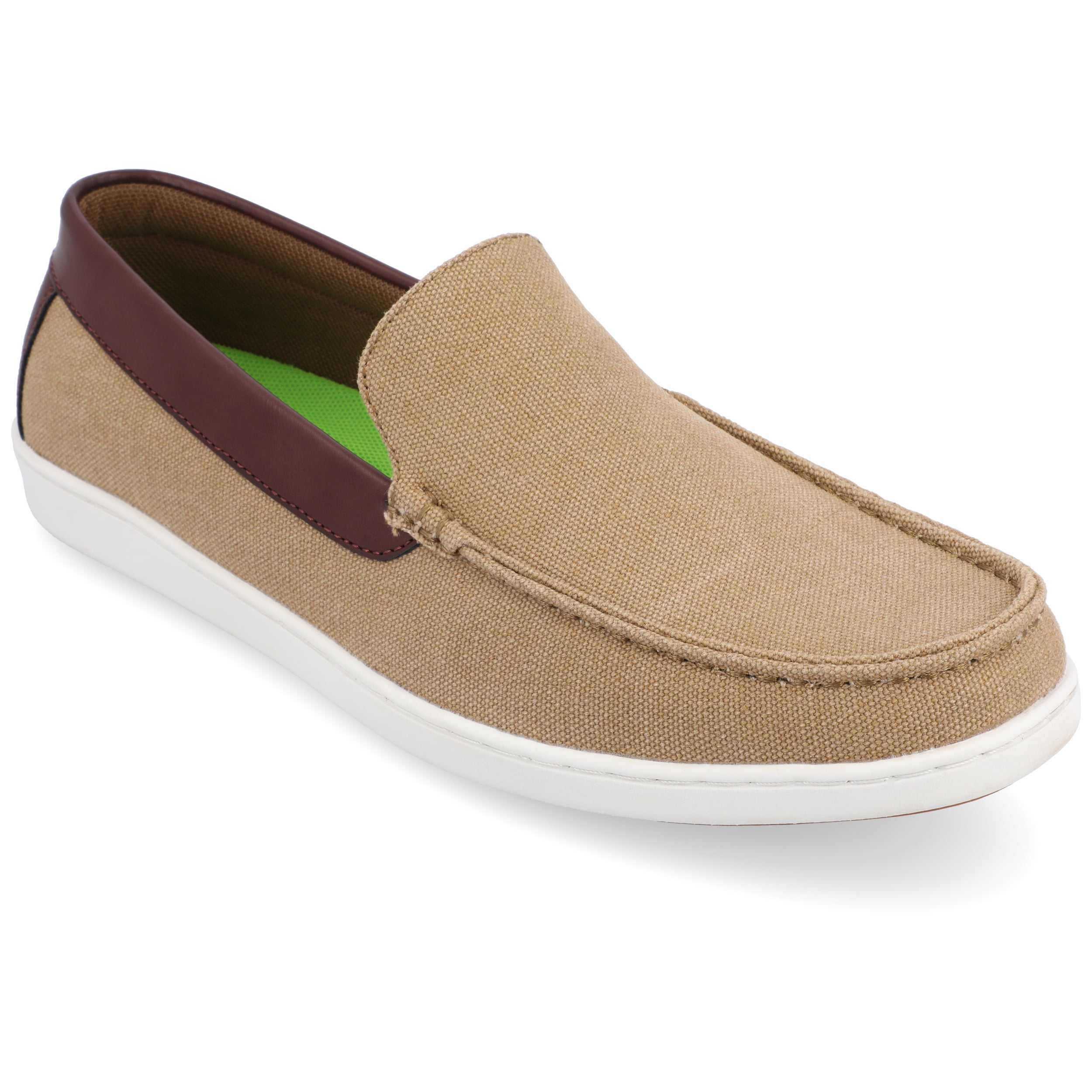 Vance Mens Corey Moc Toe Slip-on Loafer - Walmart.com
