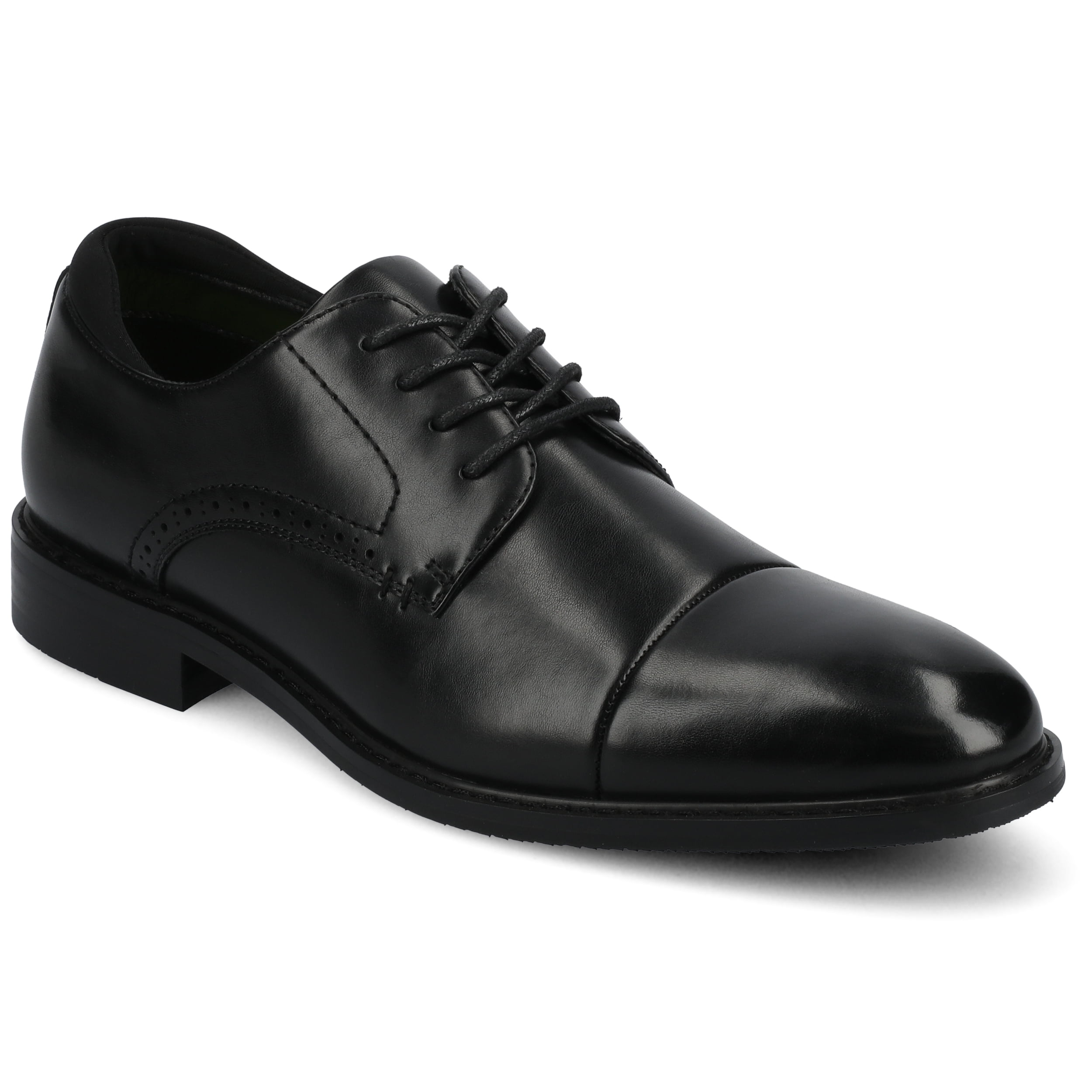 Vance Mens Maning Cap Toe Lace-up Derby - Walmart.com