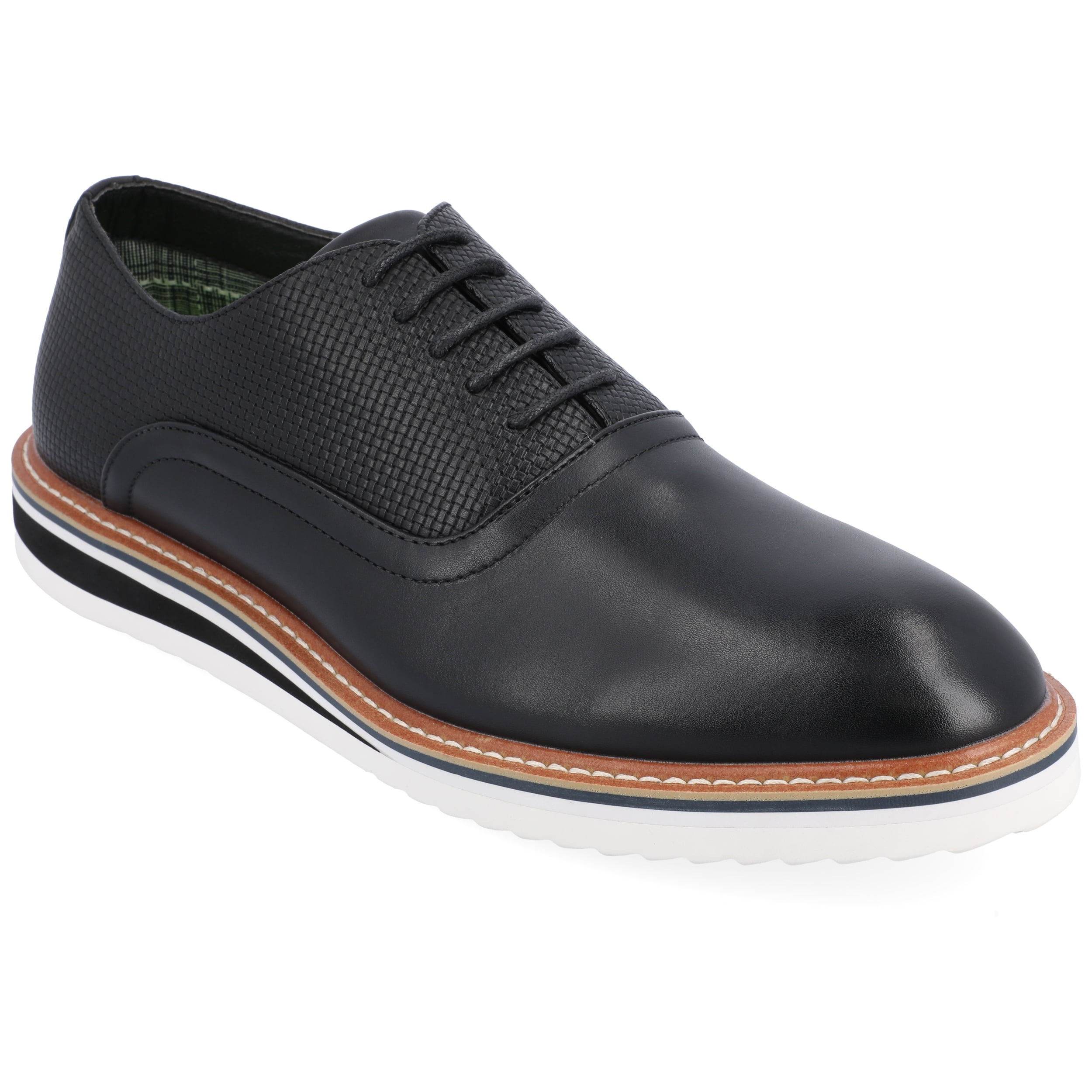 Vance Mens Weber Plain Toe Lace-up Hybrid Dress Shoe - Walmart.com
