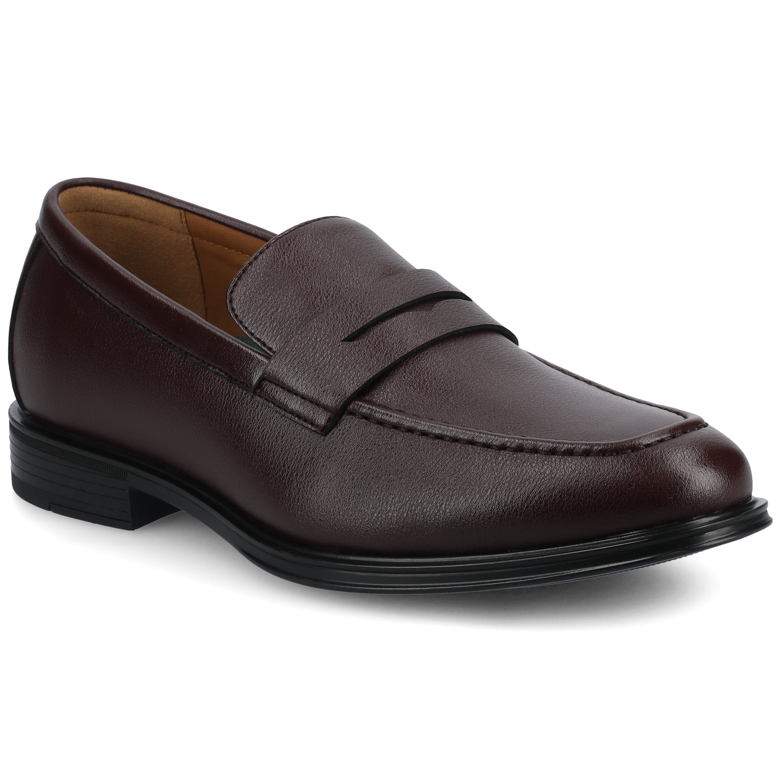 Vance Mens Phineas Comfort Slip-on Flexible Penny Loafer Dress Shoe ...