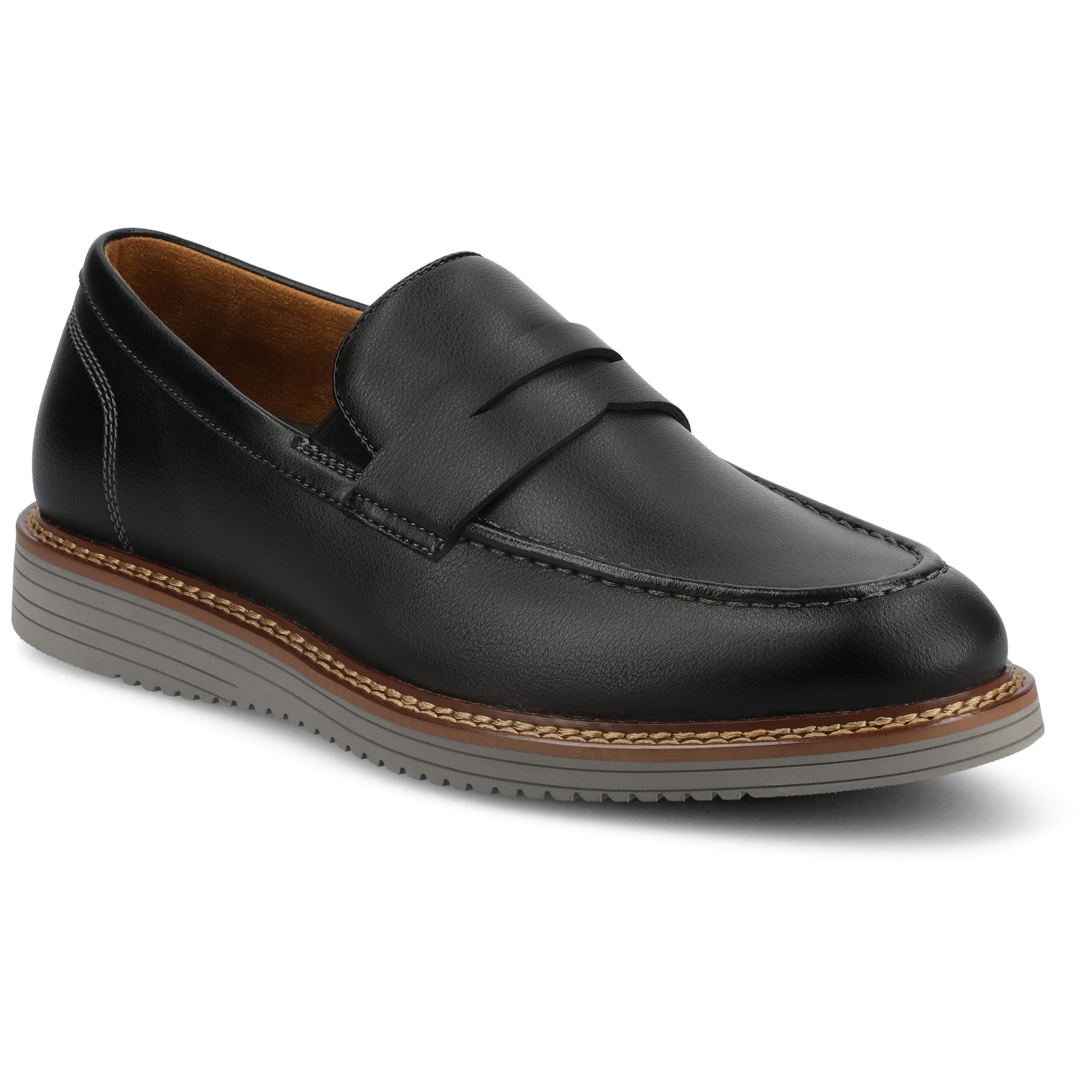 Vance Mens Princeton Slip-on Hybrid Penny Loafer Casual Dress Shoe ...