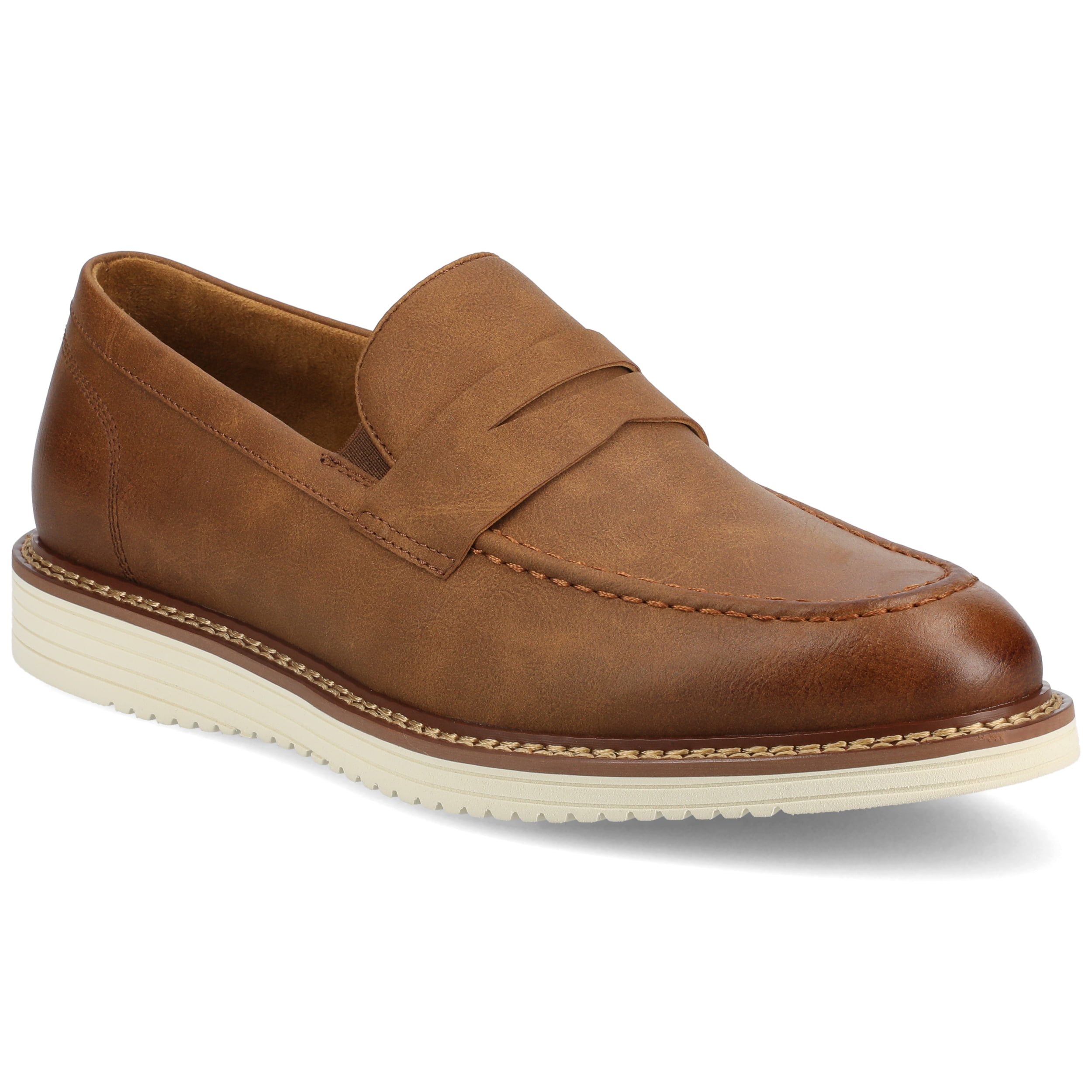 Vance Mens Princeton Slip-on Hybrid Penny Loafer Casual Dress Shoe ...