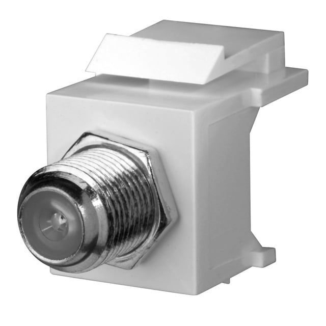 Vanco F81 Keystone Insert - 4 Pack - 1 X F Connector Female - Nickel ...