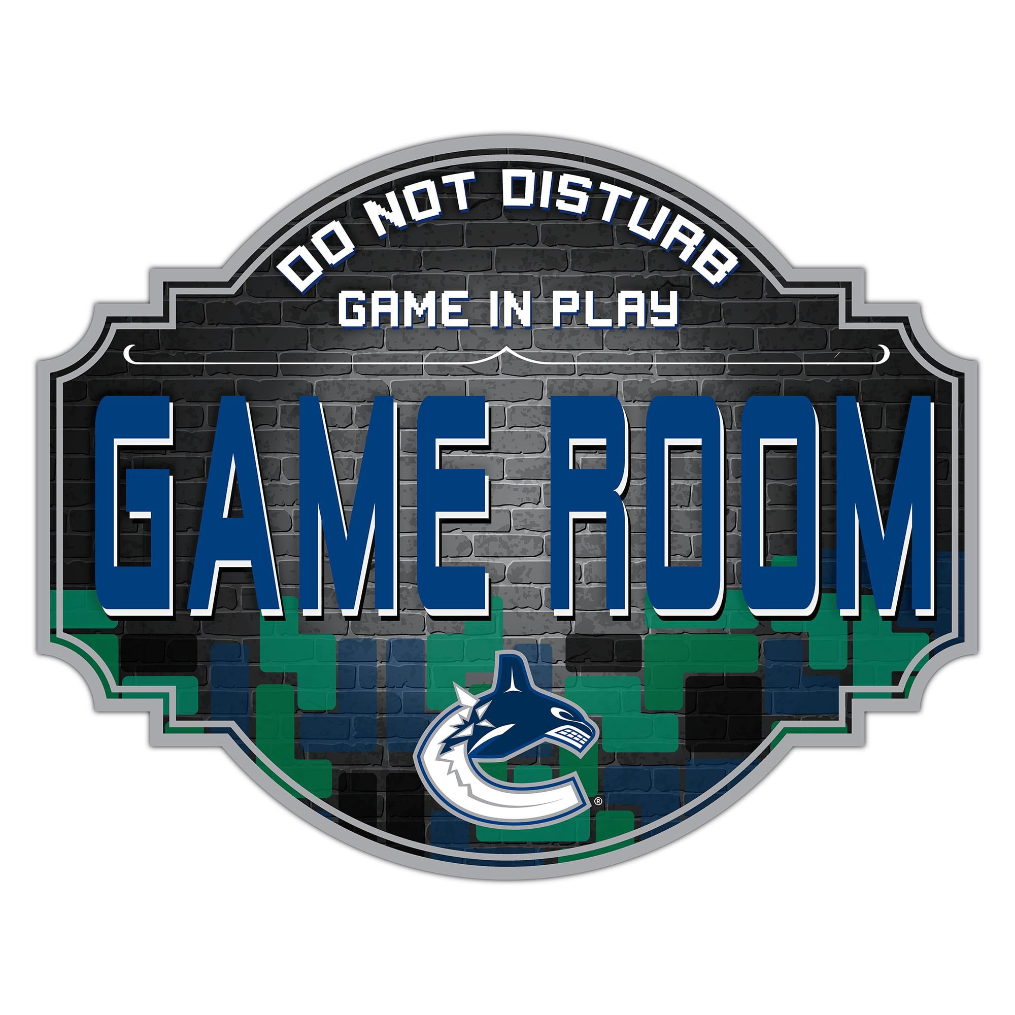 Vancouver Canucks 12'' Game Room Tavern Sign - Walmart.com
