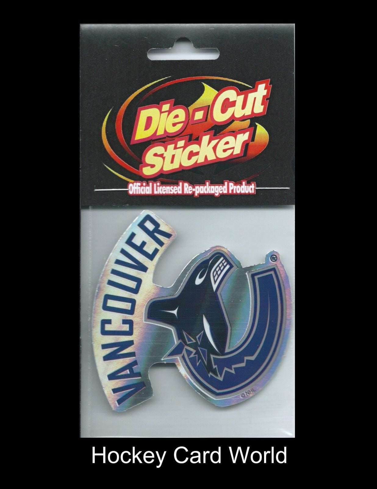 Vancouver Canucks Official Licensed Die-Cut Shiny Sticker Decal 3"x3 ...