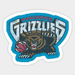Vancouver Grizzlies Sticker Phone Decal Water Bottle Stickers Car ...