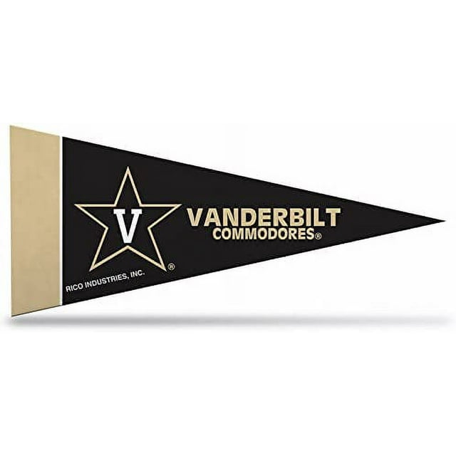 Vanderbilt 8 Pack Mini Pennants - 8 Pennants Per Pack - Licensed By ...