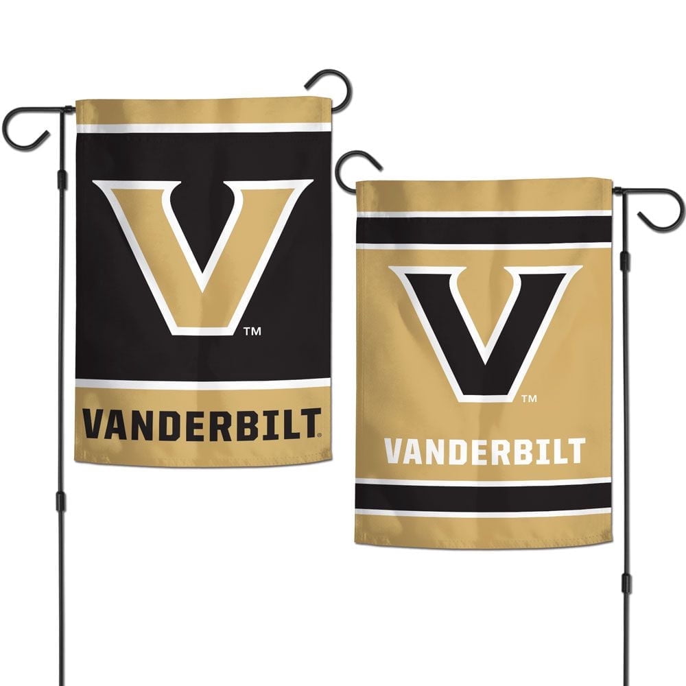 Vanderbilt Commodores 12.5” x 18" Double Sided Yard and Garden College ...