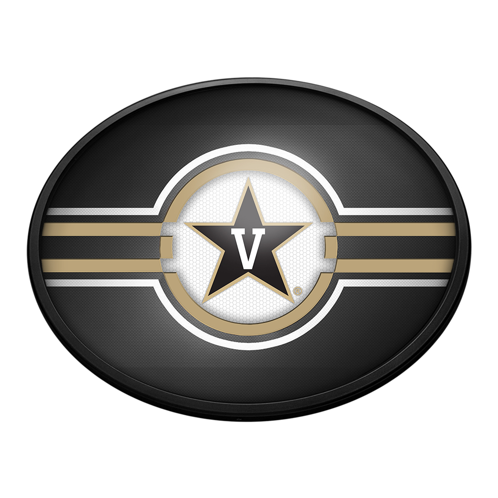 Vanderbilt Commodores: Oval Slimline Lighted Wall Sign - Walmart.com