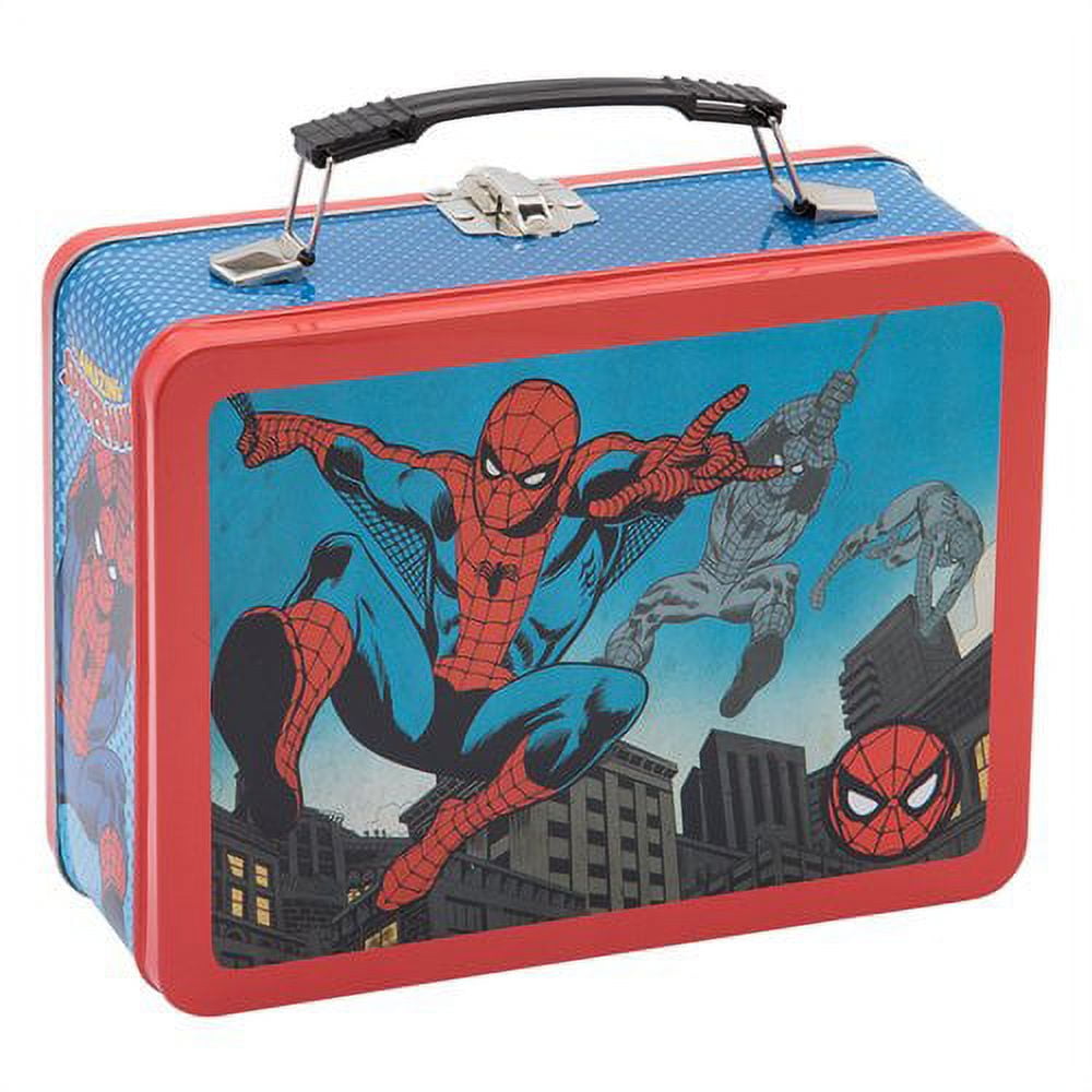 Marvel Spiderman Tin Tote Large (Vandor) - Walmart.com