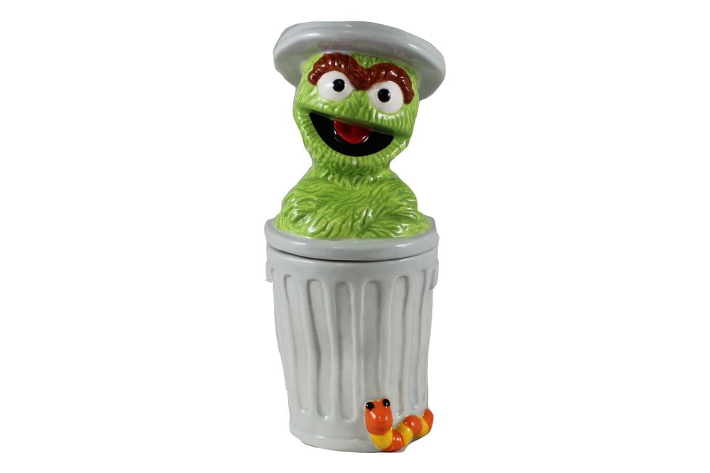 Vandor Sesame Street Oscar The Grouch Sculpted Ceramic Salt & Pepper ...