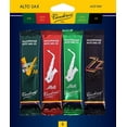 Vandoren Alto Sax Jazz Reed Mix Card includes 1 each ZZ, V16, Java and ...