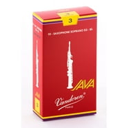 Vandoren Alto Sax Java Reeds Strength #2; Box of 10 - Walmart.com