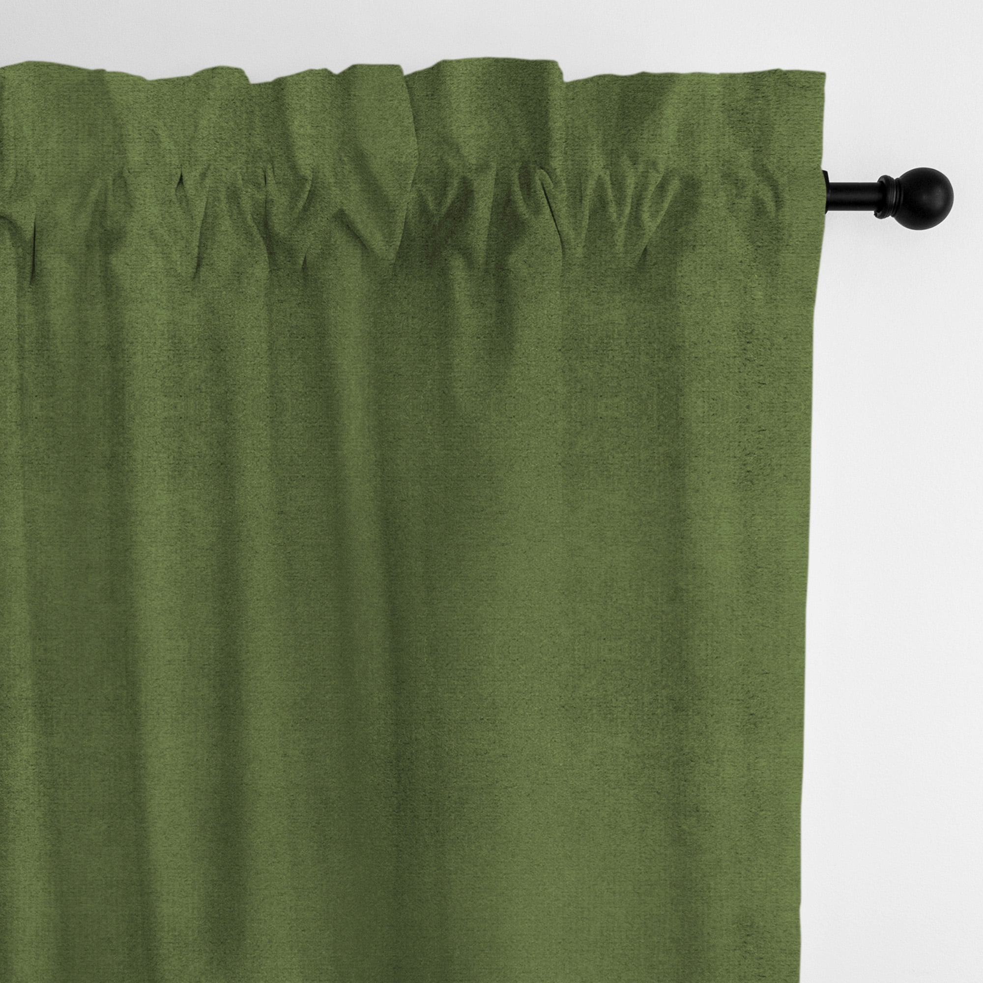 Vanessa Aloe Pole Top Drapery Panel - Pair 50"x132" - Walmart.com