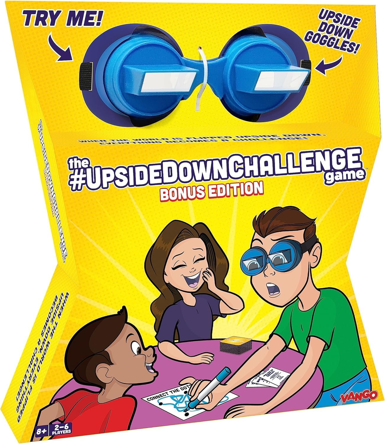 Vango The UpsideDownChallenge Game STF9 for Family & Kids - Fun Challenges with Upside Down ...