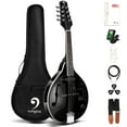 Vangoa Mandolin Instrument Mahogany Acoustic Electric A Style Mandolin ...