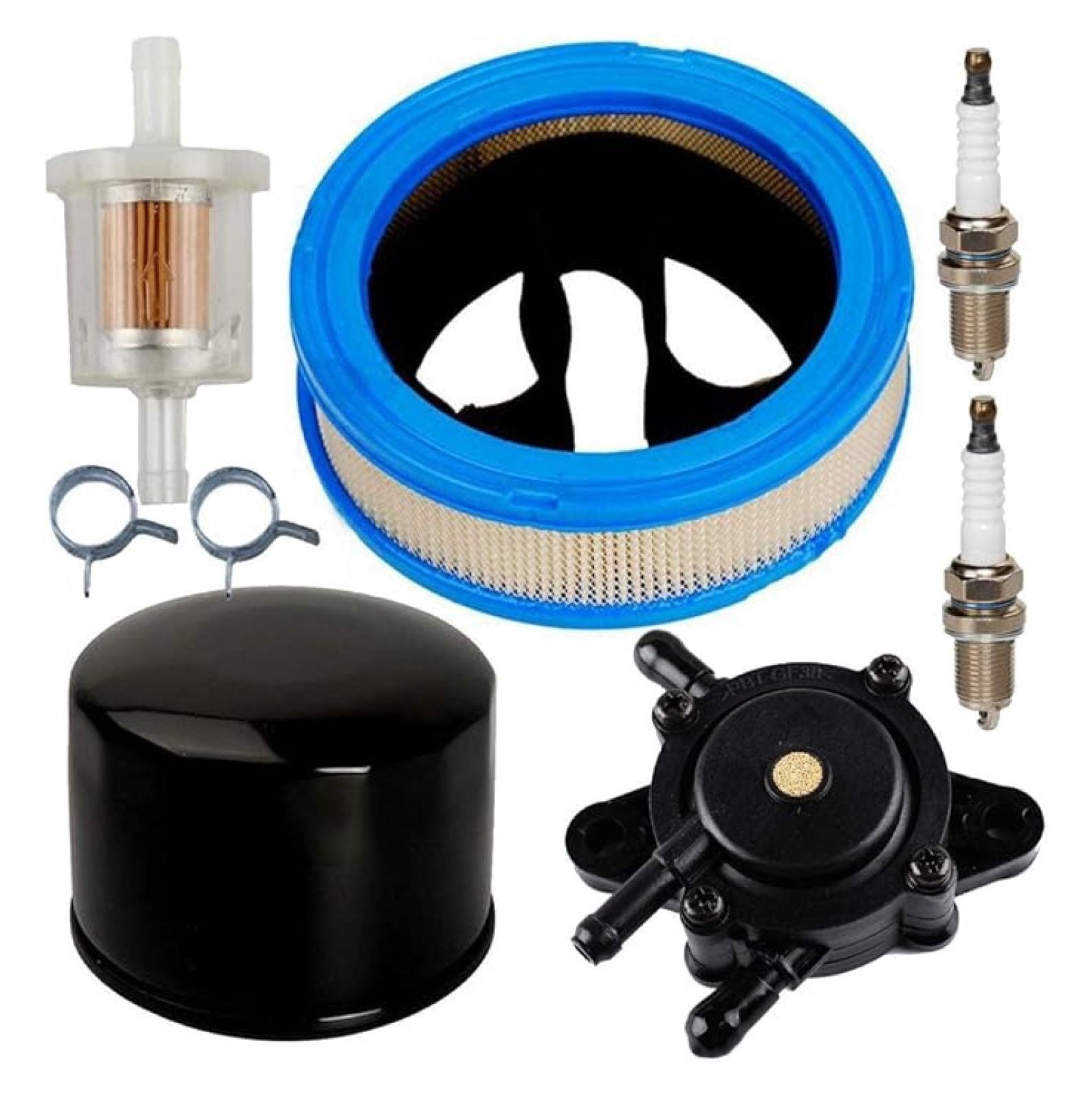 Vanguard V-Twin Filter Kit - Air, Fuel, Oil - 12.5-21hp Replacement - for Briggs & Stratton ...