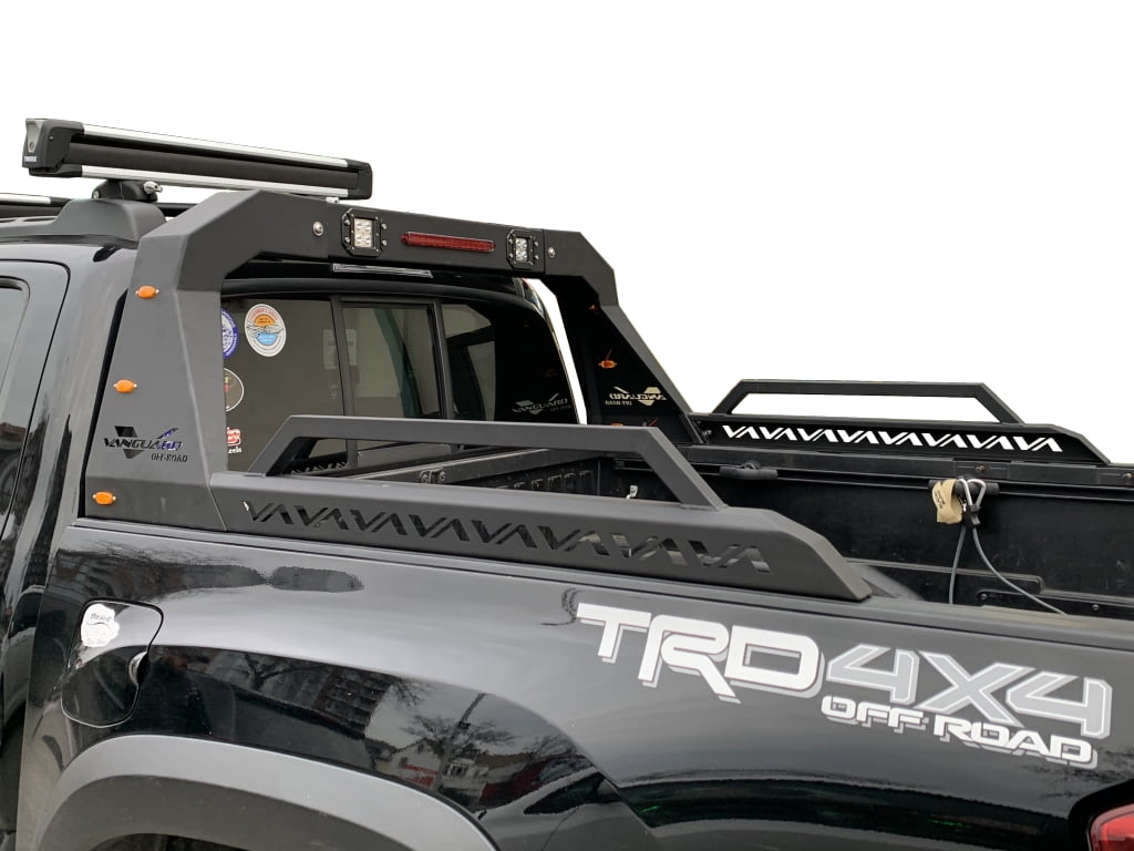 Vanguard VGRB-2131BK Black Delta Bed Bar Roll Bar | Fits 07-22 Half-Ton ...