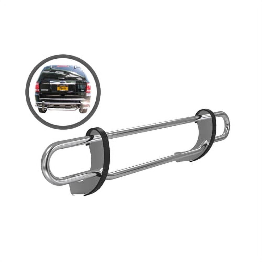 Vanguard VGRBG-0554SS Stainless Steel Double Tube Rear Bumper Guard ...