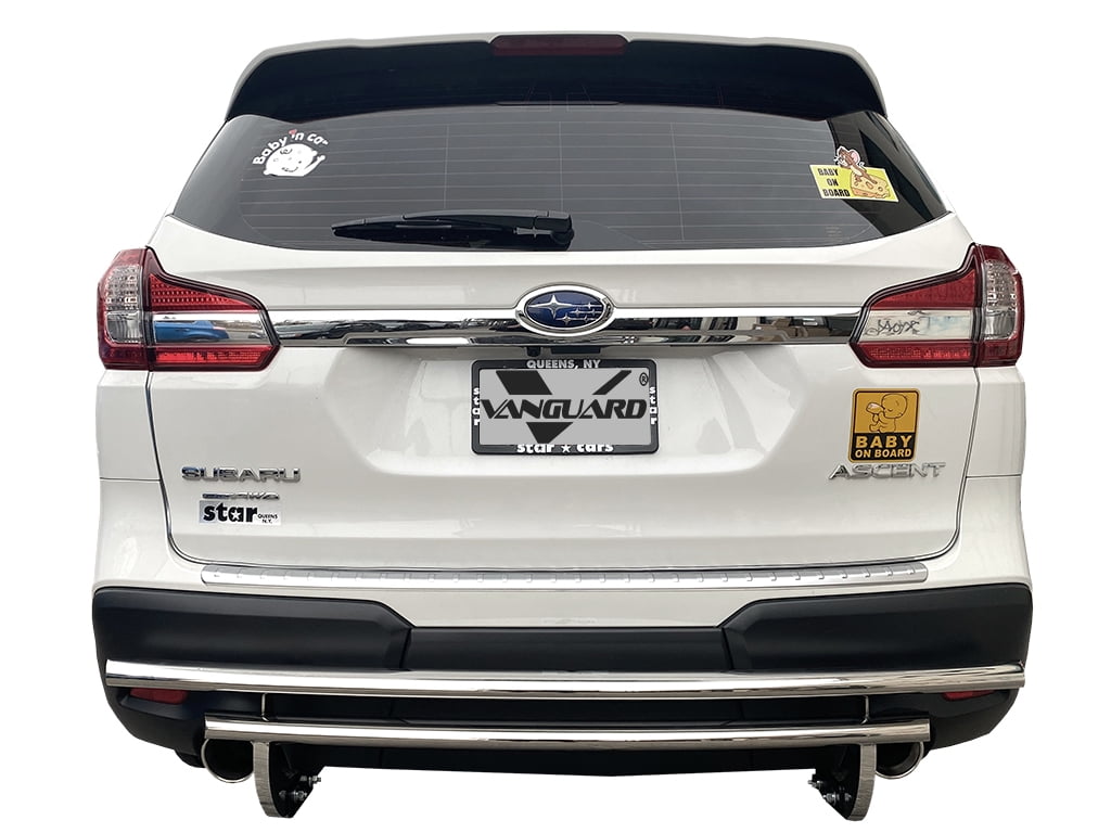 Vanguard VGRBG-1018-2071SS Stainless Steel Double Layer Rear Bumper ...