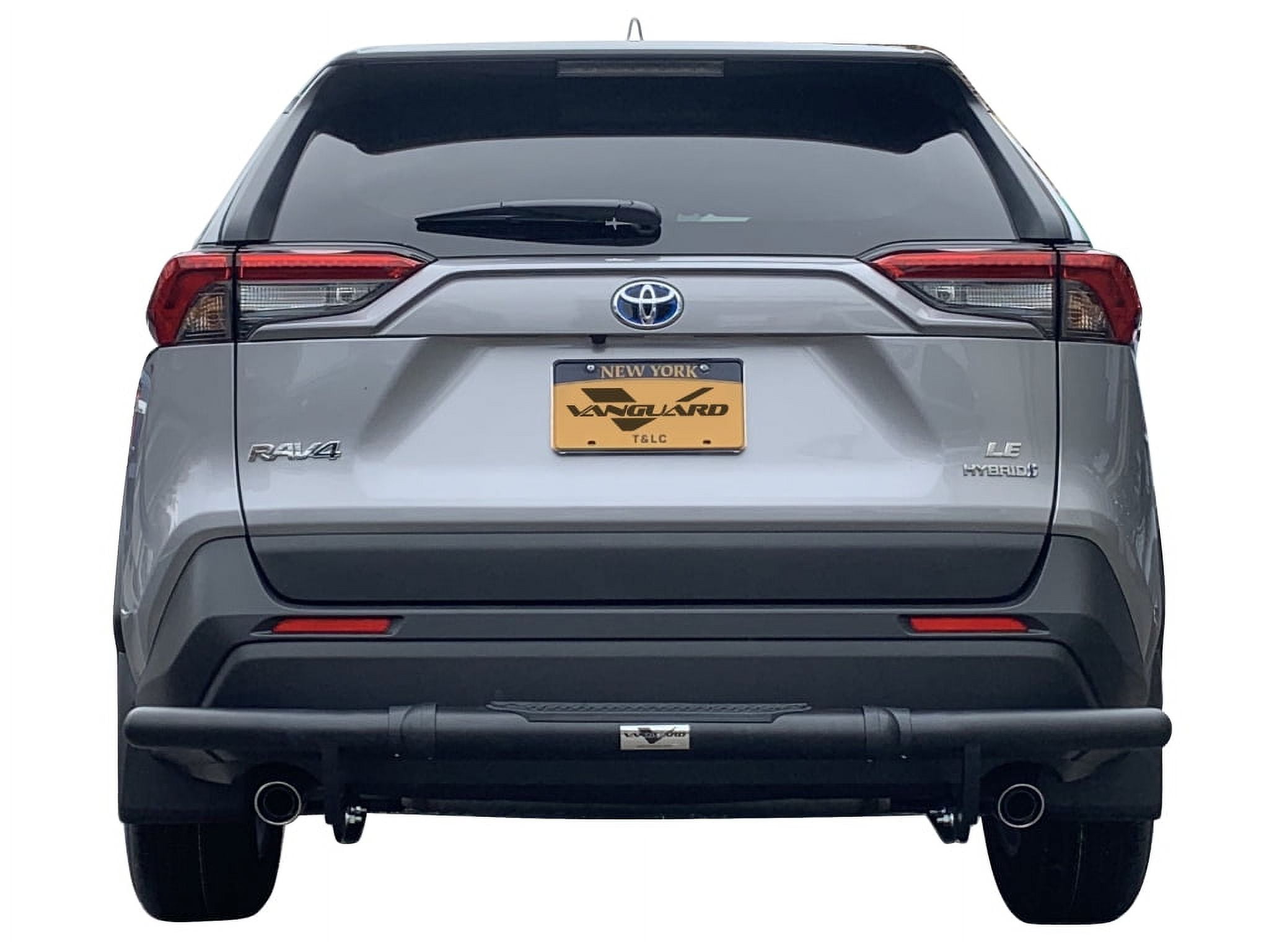Vanguard VGRBG-1292-2142BK Black Powdercoat Pintle Rear Bumper Guard ...