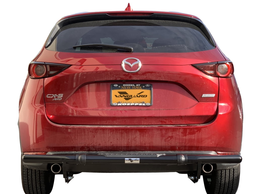 Vanguard VGRBG-1292-2204BK Black Powdercoat Pintle Rear Bumper Guard ...