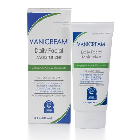 Vanicream, Daily Facial Moisturizer For Sensitive Skin, Fragrance Free ...
