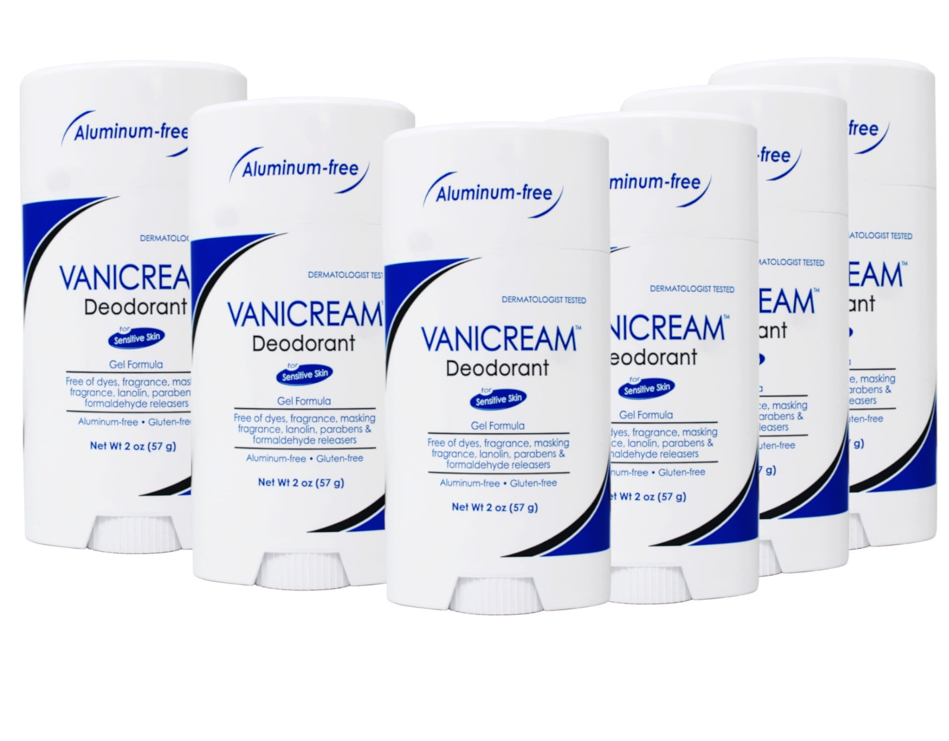 Vanicream, Deodorant For Sensitive Skin, Aluminum-Free, Fragrance Free ...