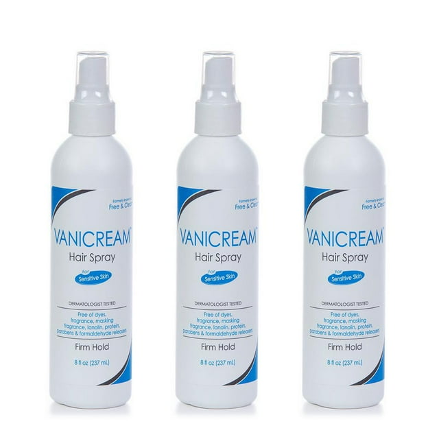Vanicream Free & Clear Hair Spray, Dermatologist-Tested, Styling for ...