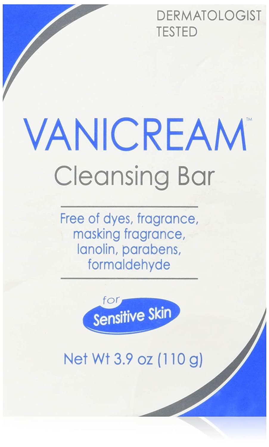 Vanicream Moisturizing Cleansing Bar for Sensitive Skin, Fragrance Free ...