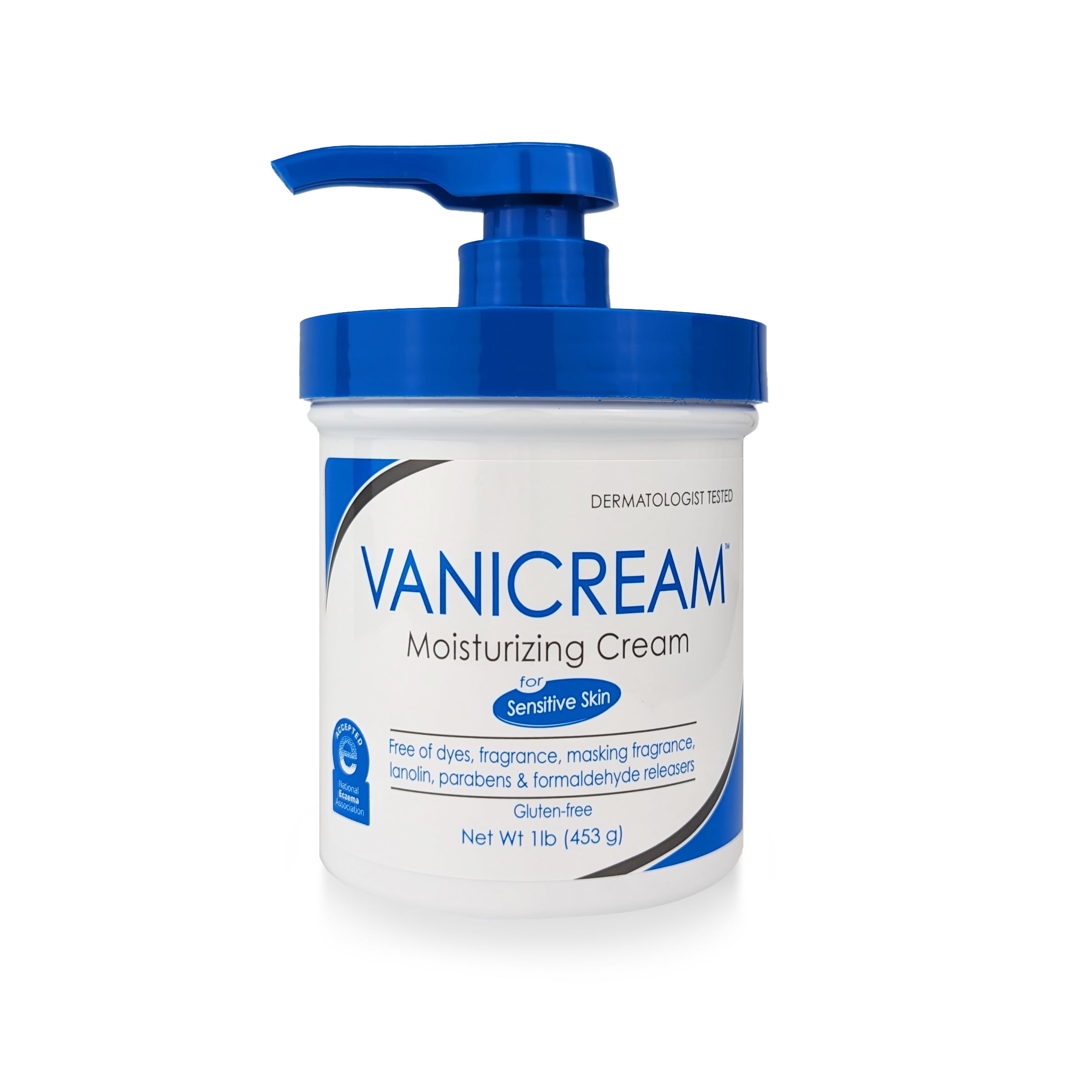 Vanicream Moisturizing Skin Cream with Pump Dispenser 16 oz - Walmart.com