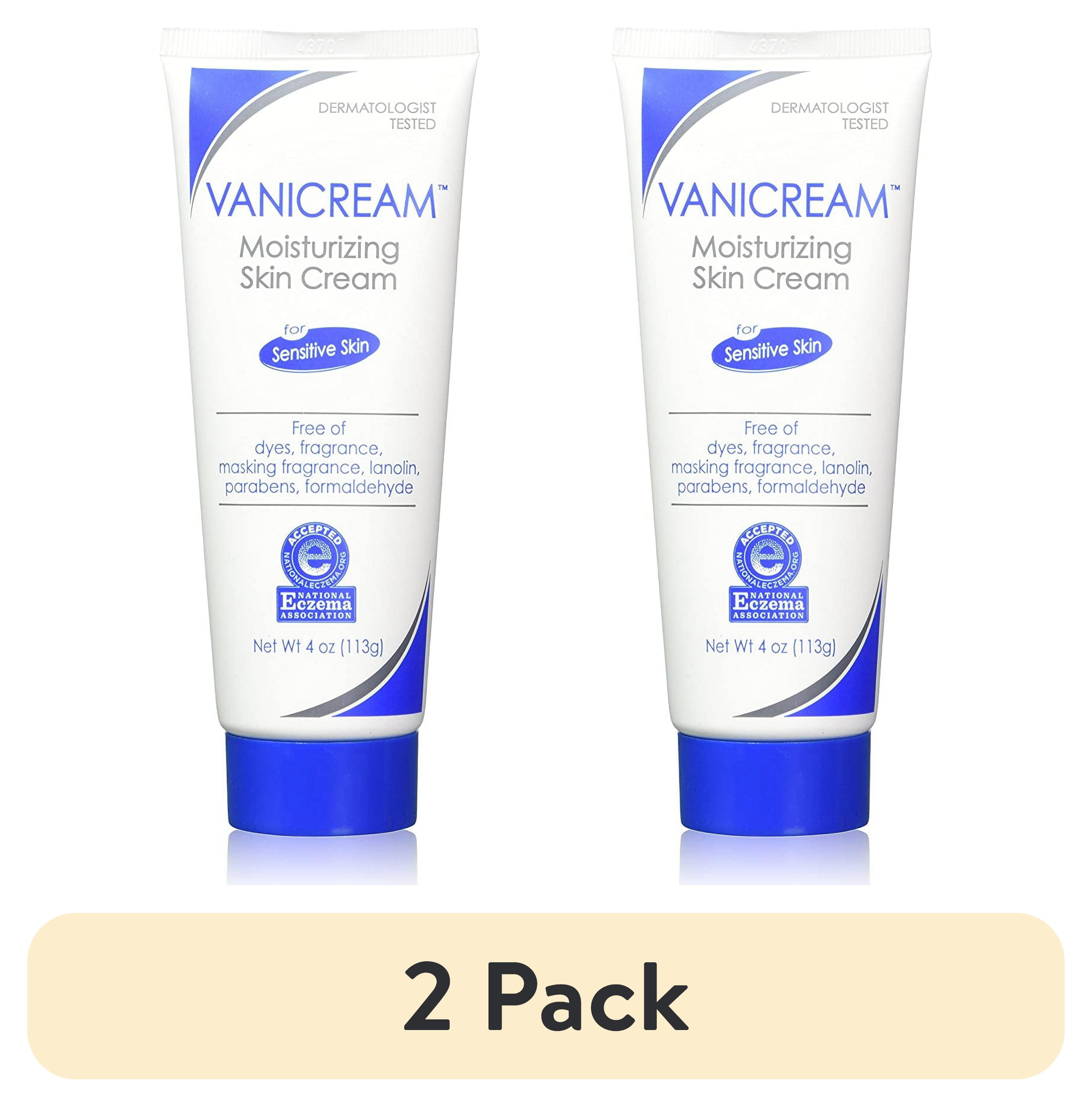 (2 pack) Vanicream Moisturizing Skin Cream for Sensitive Skin 4 oz ...